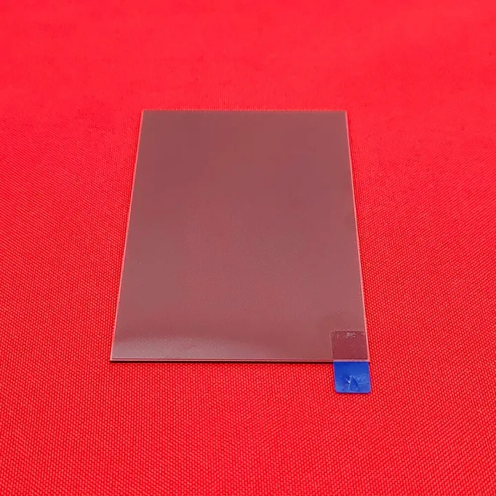 thermal-isolating glass polarizer glass 96*60*1.2mm for 4 inch lcd mini ...