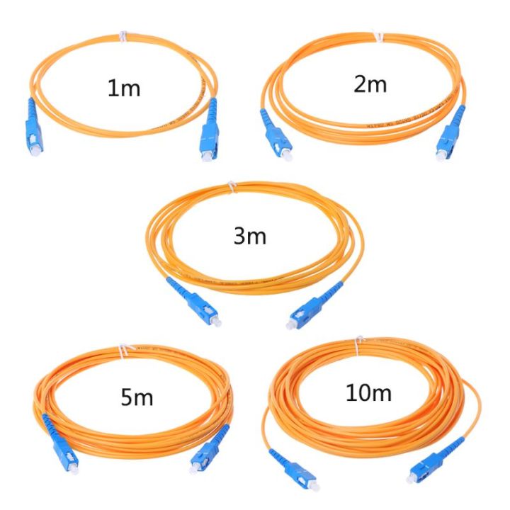 【VisioN Shop】SC/UPC-SC/UPC-SM 3mm Fiber Jumper Cable Single Mode ...