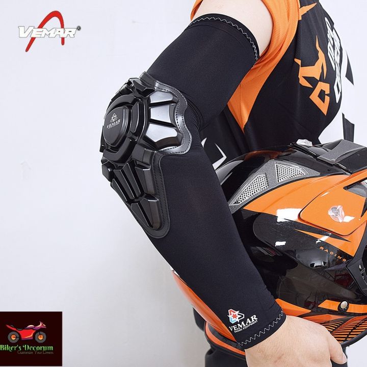 Vemar Motorcycle Outdoor Sports Elbow Pads Summer Rider Elbow Riding ...