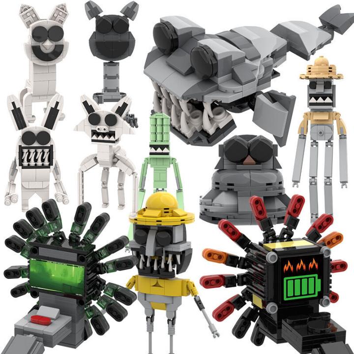 【Exclusive Limited Edition】 MOC Building Blocks Set Monster Brick ...