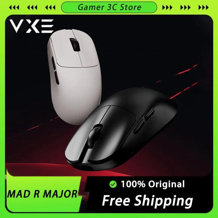 VGN VXE MAD R MAJOR Wireless Mouse PAW3950 Sensor Two Mode FPS Gaming ...