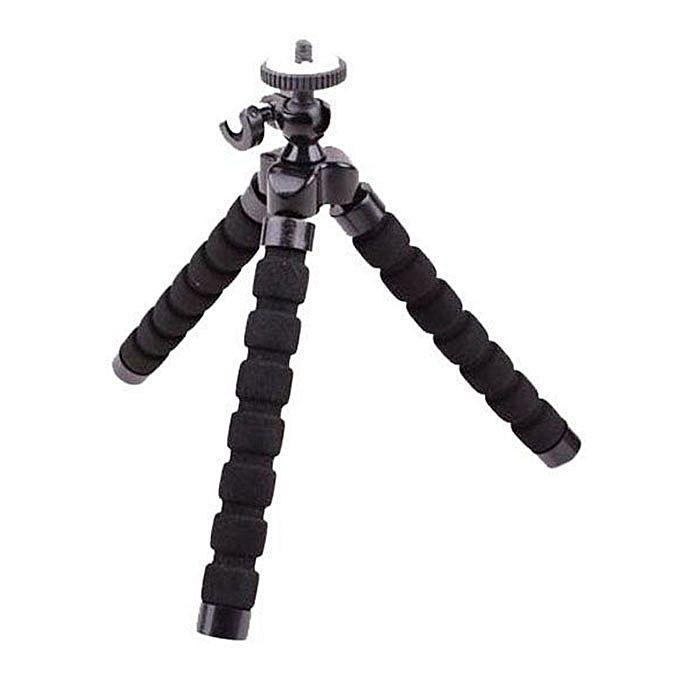 Mobile Camera Tripod Octopus Stand - Black | Daraz.com.bd