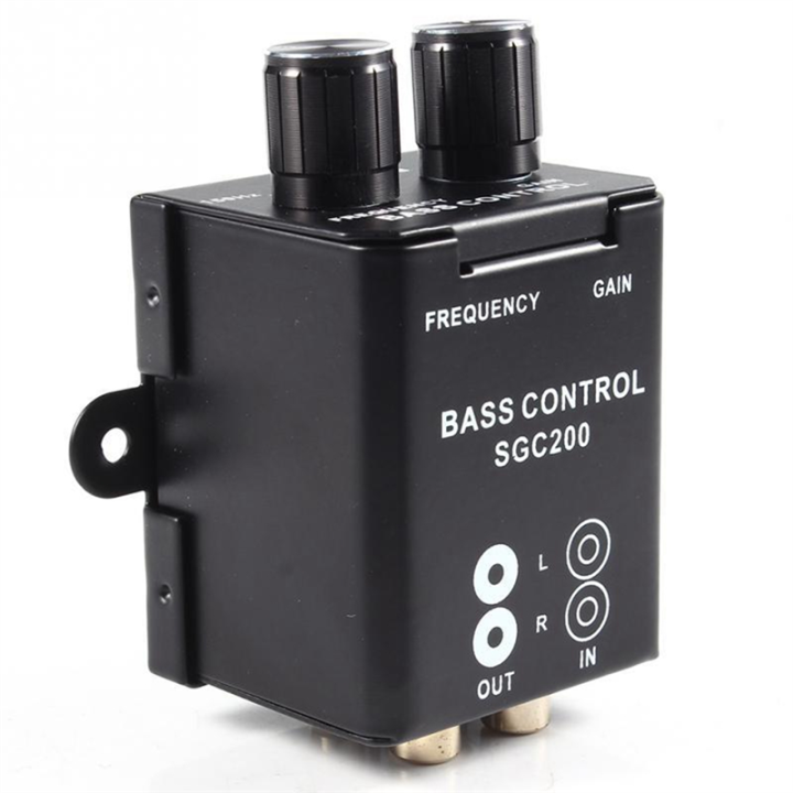 Auto Car Remote Amplifier Subwoofer Car Audio Equalizer Crossover Bass ...
