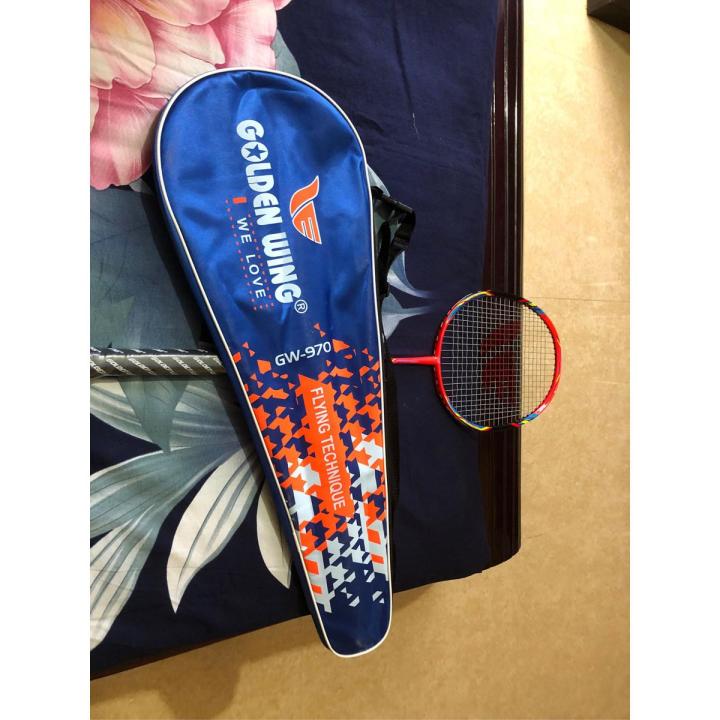 Goldening wing BADMINTON RACKET ,970 model, jointless ,GRIPE FREEGolden ...
