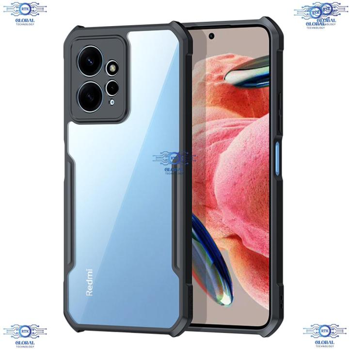 Xundd Cover For Xiaomi Redmi Note 12 4g Bumper Soft Back Transparent ...