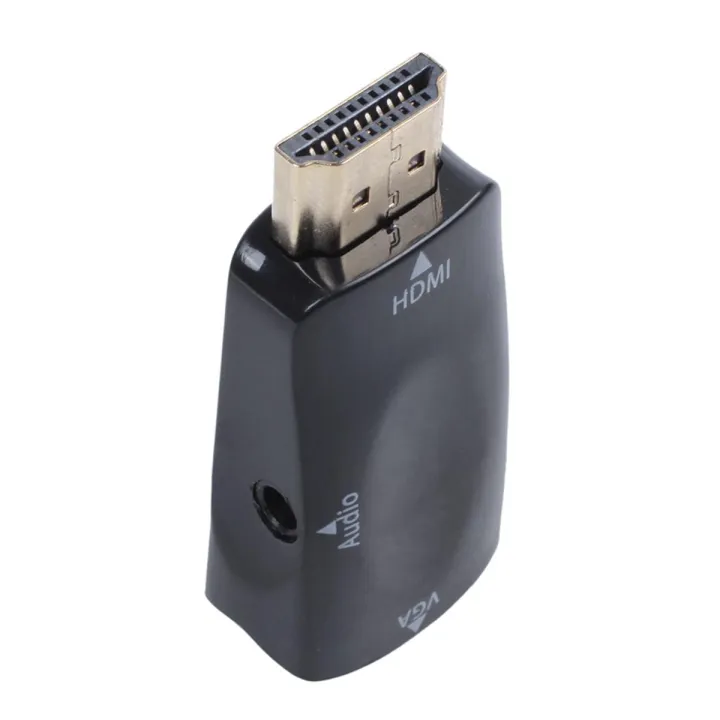 【Funny Bunny Toy Store】HDMI to VGA Converter Gold-plated with connector ...