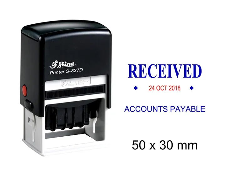 shiny s 827D self inking stamp | Daraz.com.bd