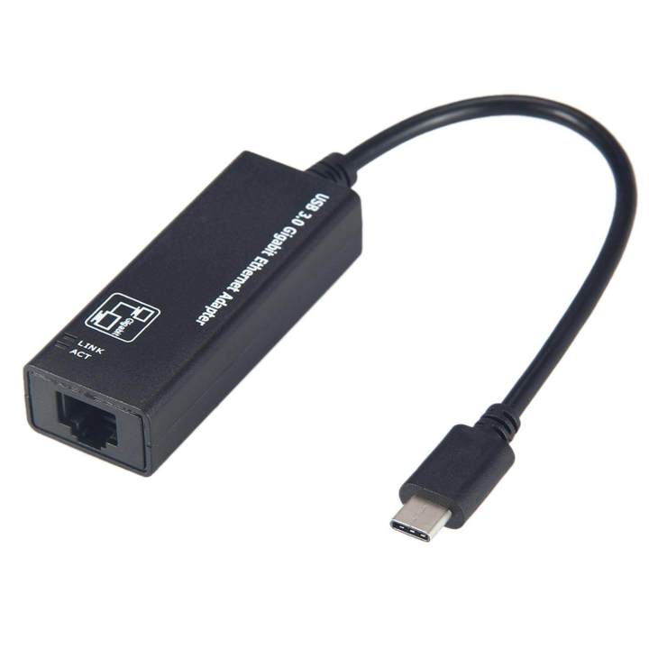 USB-C Unibody Gigabit Ethernet Port Network Adapter Hub to 1000mbps PC ...