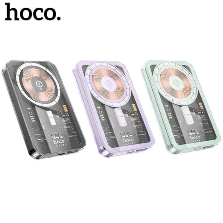 HOCO Q14 transparent power bank 5000mAh pd20w magnetic fast charger 15W ...