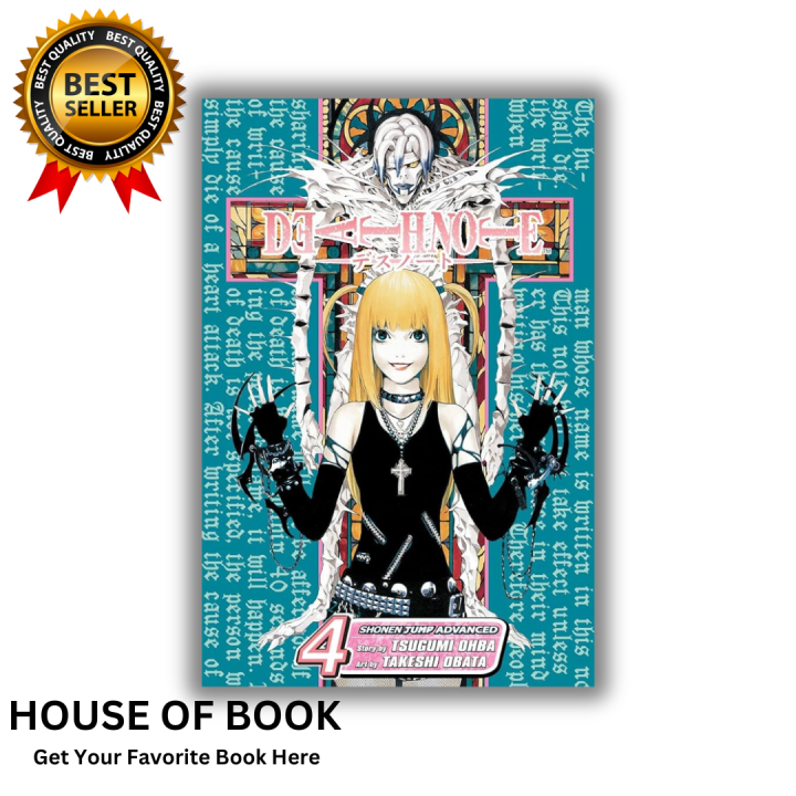 Death Note, Vol. 4 by Tsugumi Ohba (Author), Takeshi Obata (Illustrator ...
