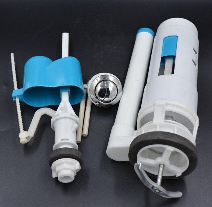 Water inlet valve Flush toilet tank fitting Plastic Push Button ...