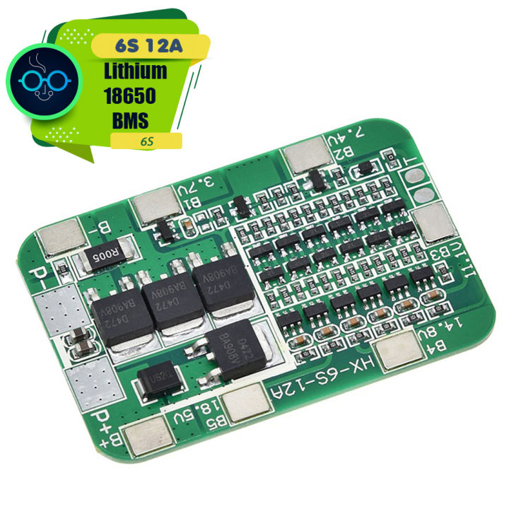 6S 12A BMS PROTECTION BOARD 18650 LI-ION LITHIUM BATTERY | Daraz.com.bd
