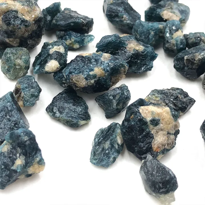 50g/Pack Rare Rough Natural Grandidierite Raw Mineral Specimen Crystal ...