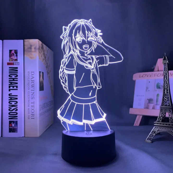 Fate Apocrypha Astolfo Led Night Light for Bedroom Deco Gift Nightlight ...