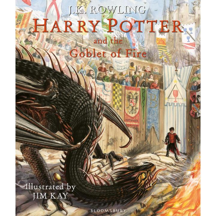 Harry Potter and the Goblet of Fire Illustrated Edition Harry Potter Illustrated Edtn Daraz .bd