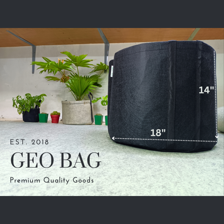Premium Quality GEO Bag 15 Gallon ( Dia 18" Hight14")-1 PCS / Plant Geo ...