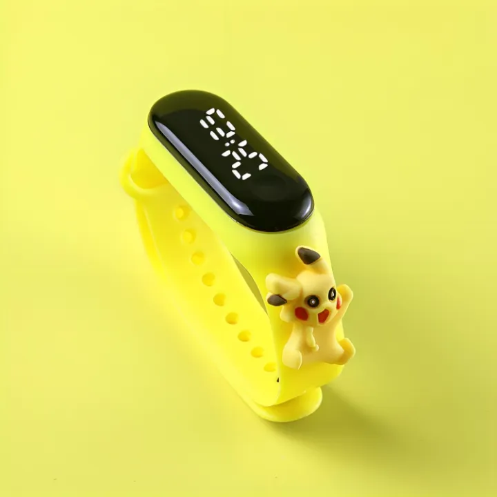 Waterproof Pikachu Smart Sport LED Watch Sports Minifigure Bracelet 1 ...