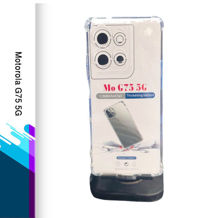 For Motorola G75 5G - USG Premium Silicone Case Crystal Clear Soft TPU ...