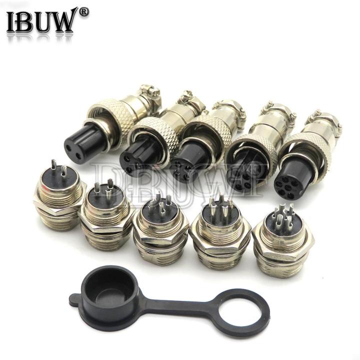 1Set/lot GX12 2/3/4/5/6/7 Pin Male + Female 12mm L88-93 Circular Aviation Socket Plug Wire Panel ...