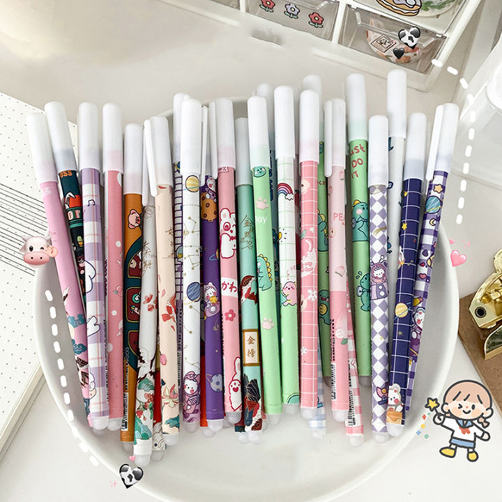 【Lowest Prices Online】 6Pc/Set Kawaii Game Cartoons Neutral Erasable ...