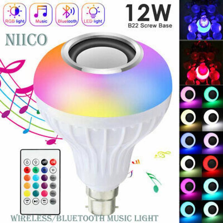 LED Music Bulb Bluetooth4.0 Light Speake | Daraz.com.bd
