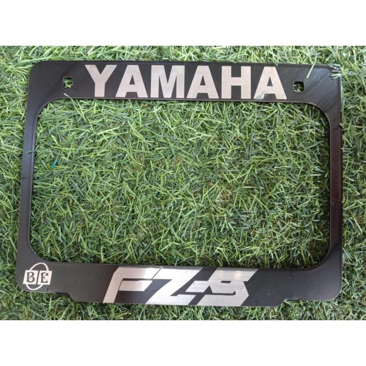 Yamaha FZS V1, FZS V2 & FZS V3 Bike Number Plate/License Plate Frame Or ...