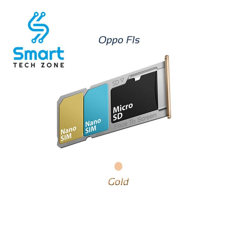 Sim Tray SD Card Tray Holder Card Compatible with Oppo F1s/Oppo A59 ...