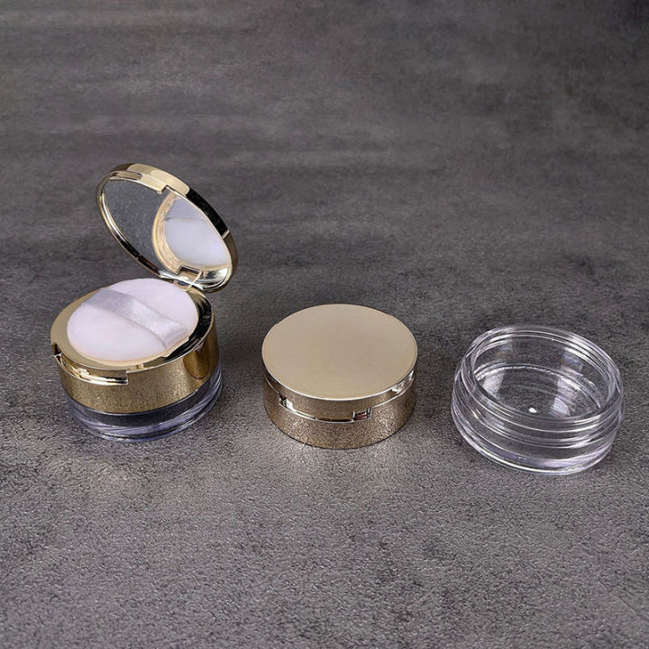 1Pcs 6g Portable Powder Box Empty Loose Powder Container With Sieve ...