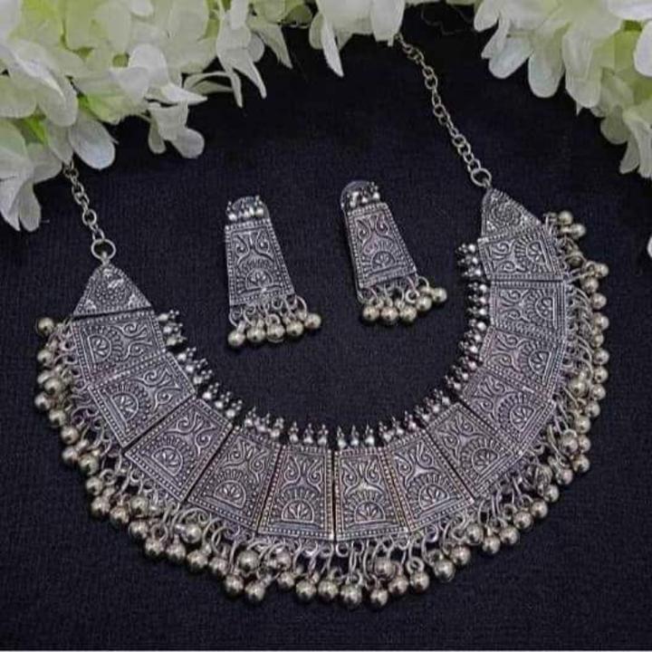 New antik black kalar indian chokor set very beautiful | Daraz.com.bd