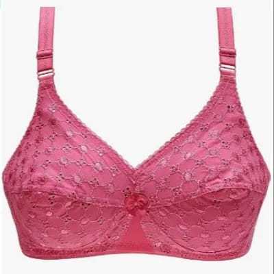 ( 1 Piece ) Full Chicken Cotton Bra - Multicolour | Daraz.com.bd