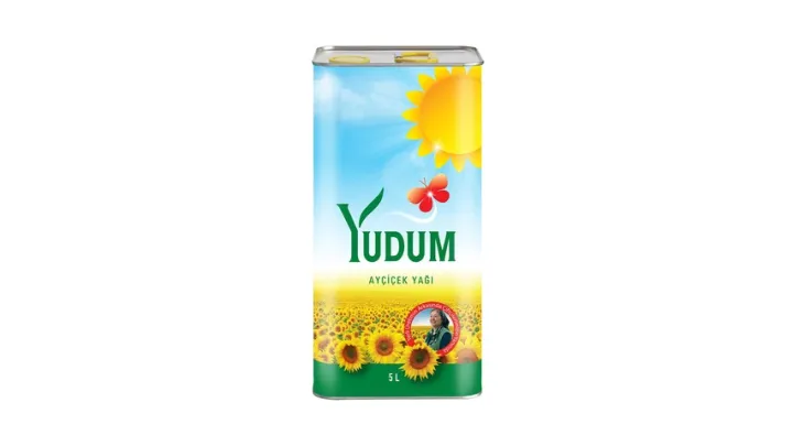 Yudum Sunflower Oil Tin 5 Liter | Daraz.com.bd