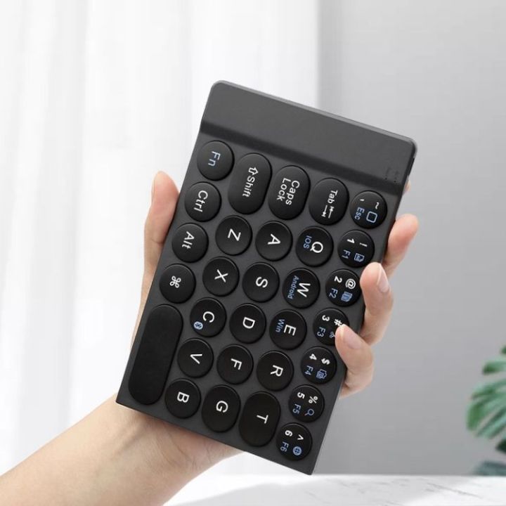 WiWU Fold Mini Keyboard Foldable Wireless Rechargeable Keyboard-Black ...