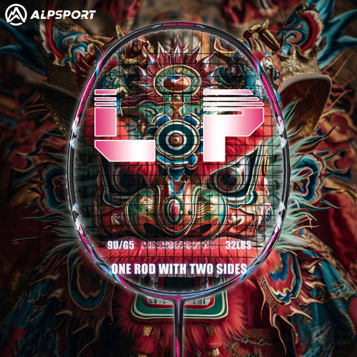 ALP-SPORTS T800 Full Carbon Fiber Badminton Racket | 9U Ultra-Light ...