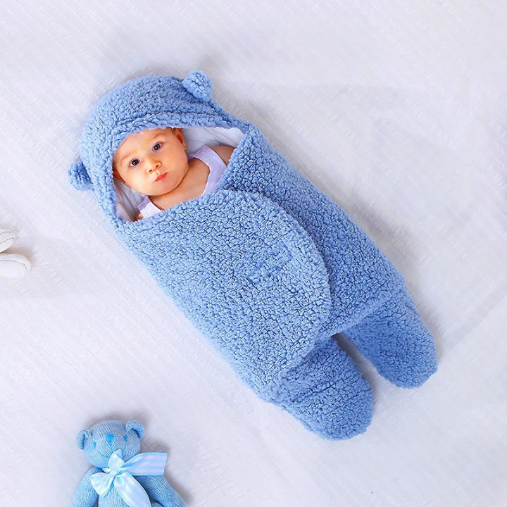 Plush Newborn Baby Blanket for (0-4 Months) | Daraz.com.bd