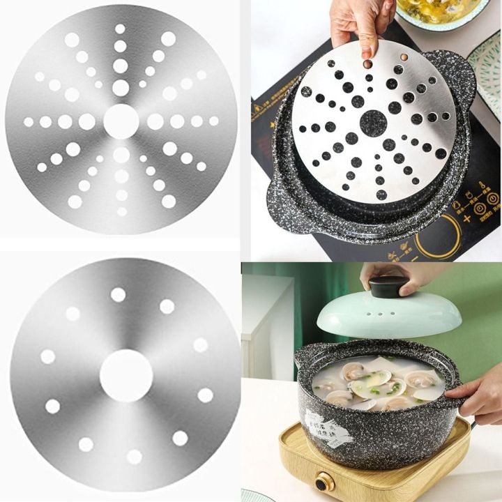 Cooking Hob Induction Cooker Heat Diffuser Converter Tool Saucepan Disc ...