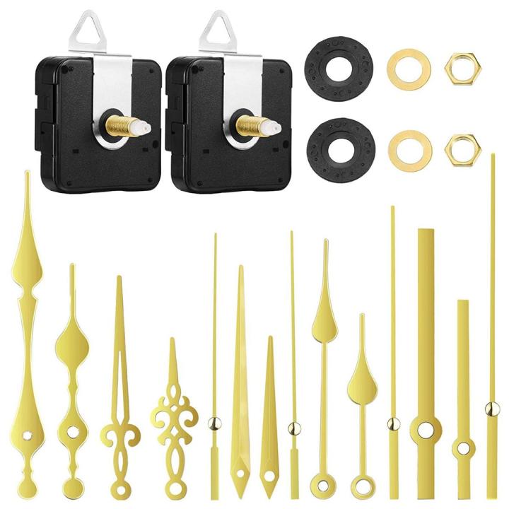 2Pcs 20mm Clock Movement Mechanism Quartz Diy Clock Movement with 5 ...