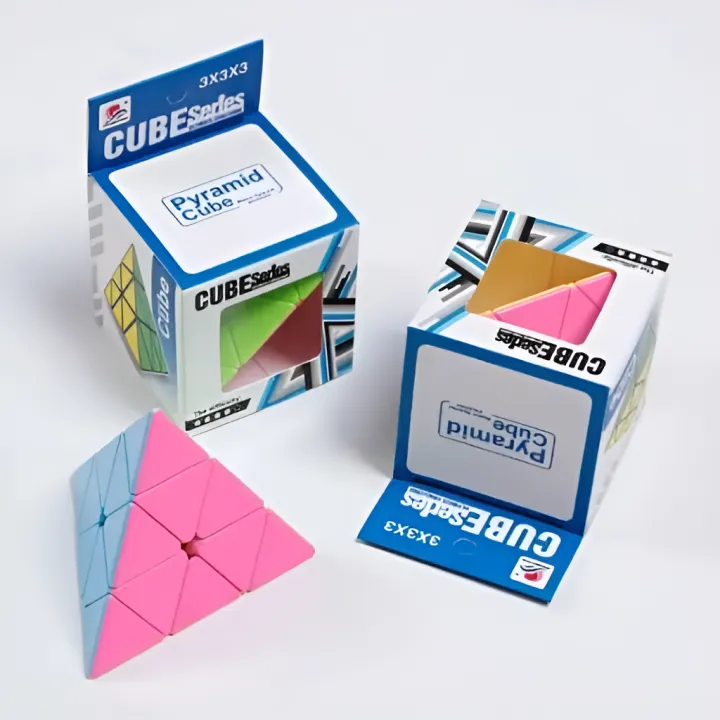 Pyramid - Best Premium Pyramid Speed Magic cube - Cube Series - Rubik's Cube (3*3*3) - PYRAMINX ...