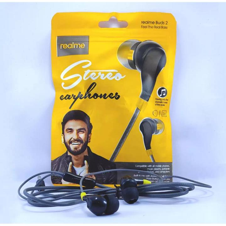 Buds2 Wired Earphones with Mic Buds | Daraz.com.bd