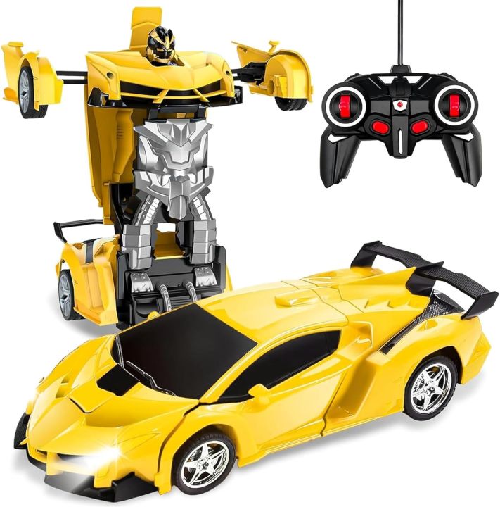 Rc Cars,Transform Car Robot,Remote Control Car Transforming Robot Toy ...