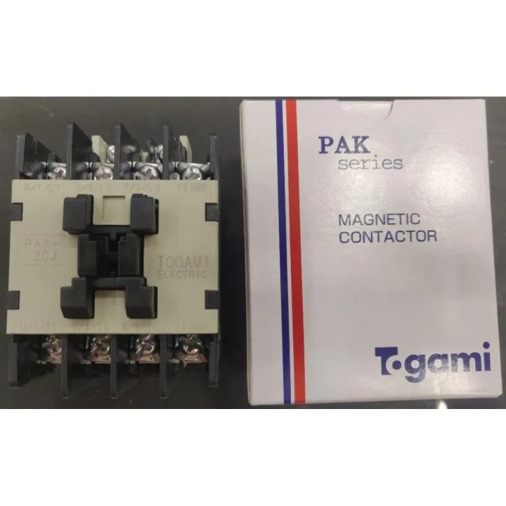 Togami JAPAN PAK 20J 22A AC-3 Magnetic Contactor 7.5kW PAK-20J P3300 | Daraz.com.bd