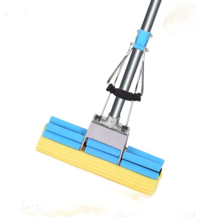 PVA Extendable Mop with Super Absorbent Sponge Head Double Roller ...