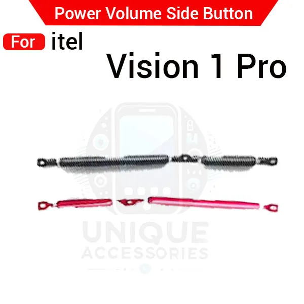 Compatible with itel Vision 1 Pro External Side Buttons Power On Off ...