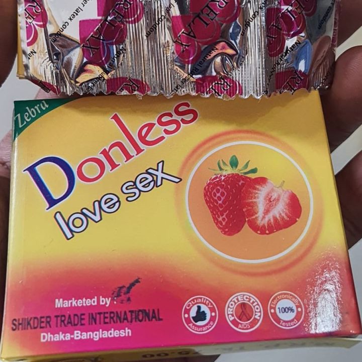 Donless Single pack 3 pcs Ultra Thin Condom | Daraz.com.bd