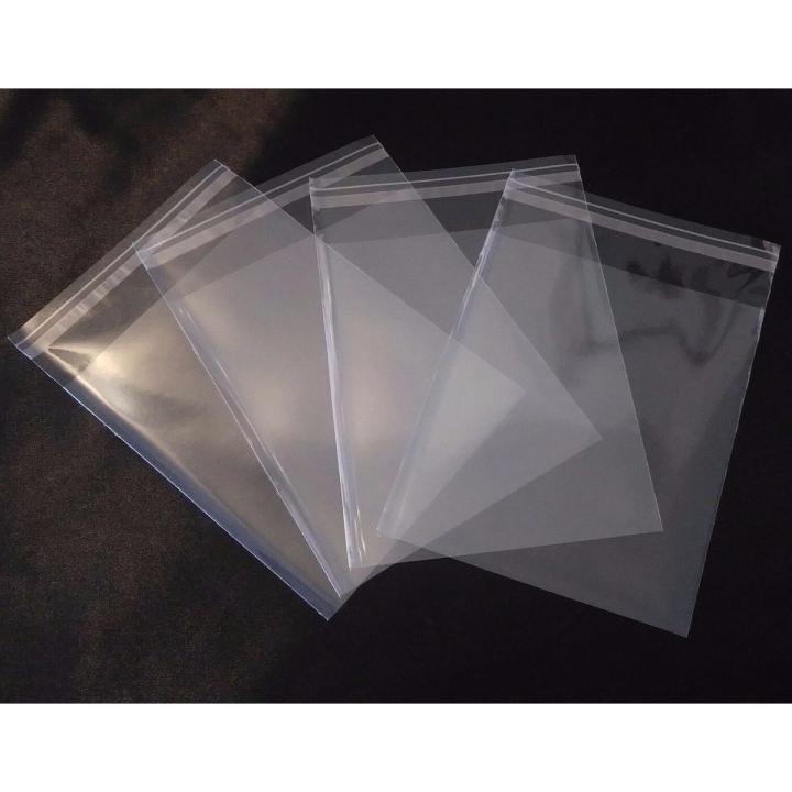 4" x 5" Adhesive Thick Clear Resealable Cello Self Adhesive Seal Bags ...