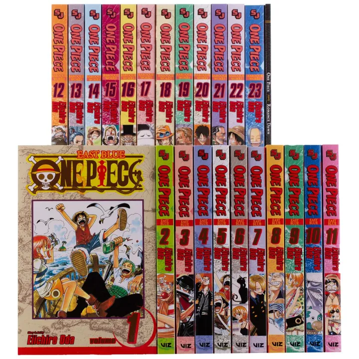 One Piece Box Set: East Blue And Baroque Works, Volumes 1-23 | Daraz.com.bd