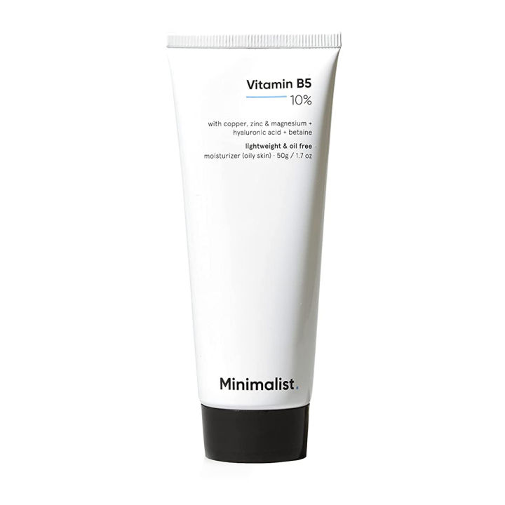 Minimalist skin science 10% Vitamin B5 Gel Face Moisturizer For Oily ...