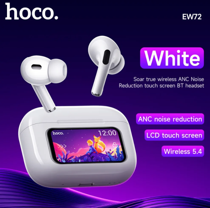 Hoco EW72 ANC Earbuds With Touch Screen | Daraz.com.bd