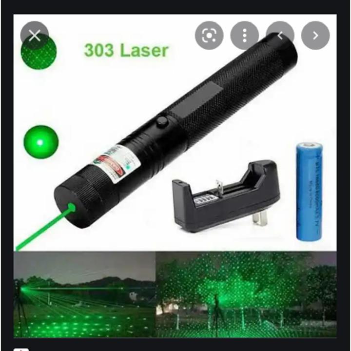 Rechargeable Laser Pointer YL-Laser 303 With Battery, Charger and Pattern Cap | Daraz.com.bd