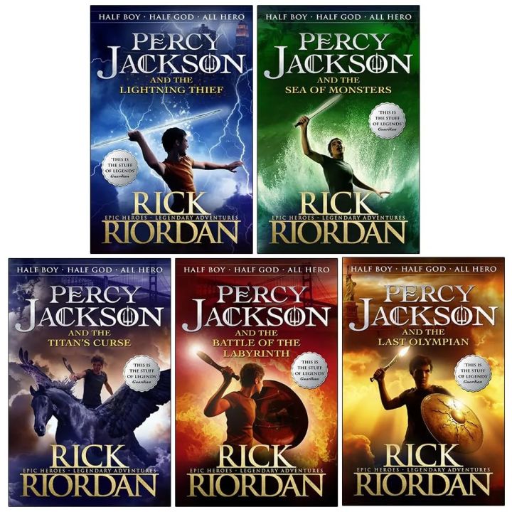 Percy Jackson: 5 Book Collection | Daraz.com.bd