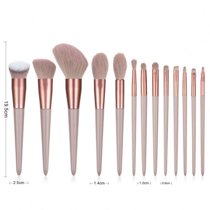 Travel Makeup Brush Set 5pcs Mini Complete Function Cosmetic Brushes ...